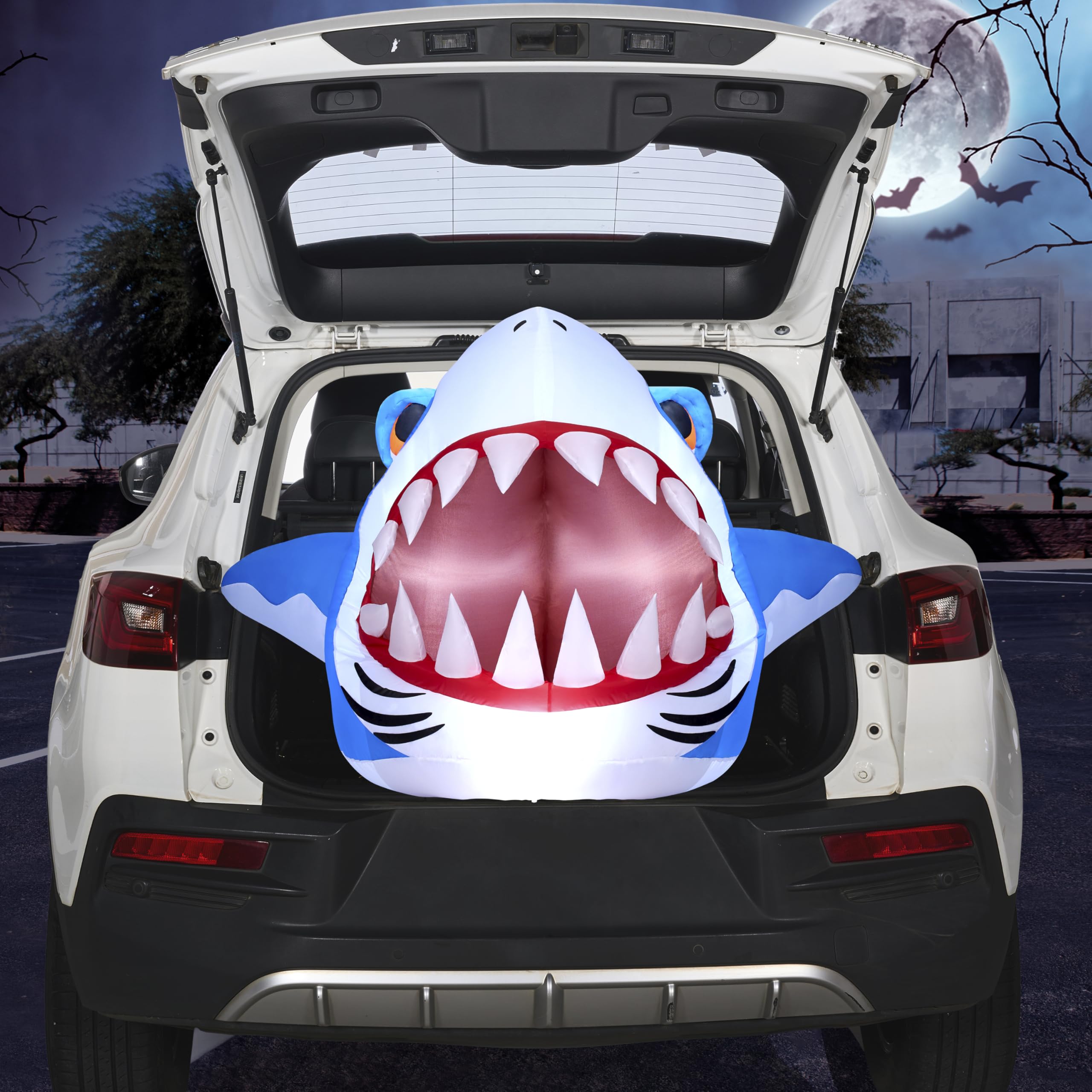 Shark Trunk Or Treat Halloween Inflatables Decor – JOIEDOMI