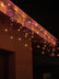 150 M5 LED Black Wire Icicle Lights (Orange & Purple) - JOIEDOMI