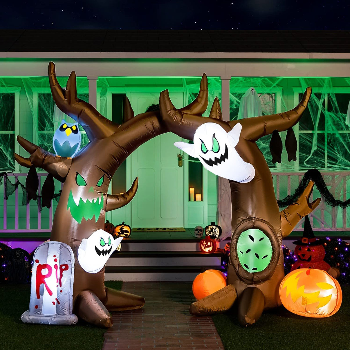 JUMBO SCARY TREE ARCHWAY INFLATABLE – JOIEDOMI