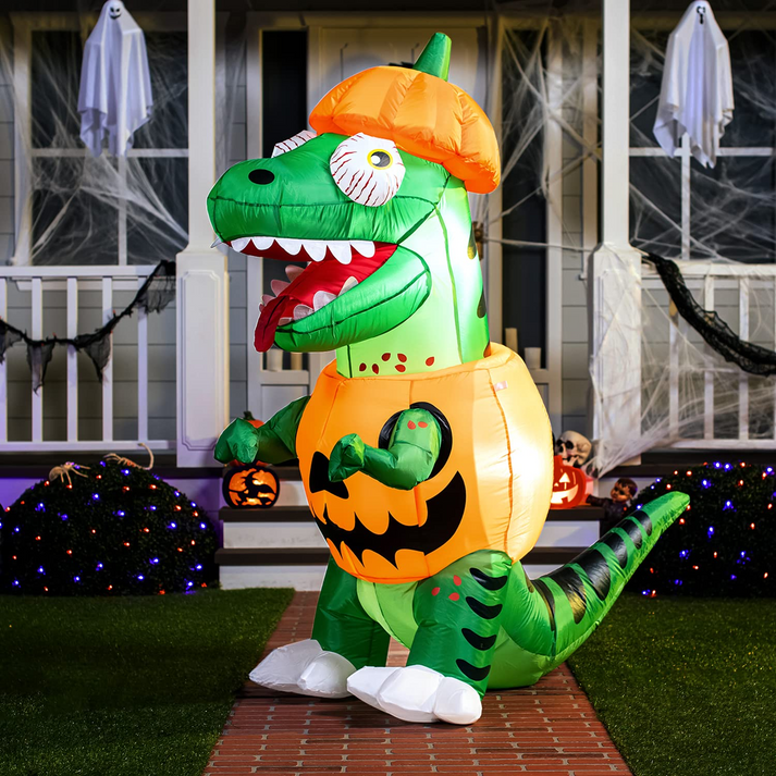6 FT DINOSAUR HALLOWEEN INFLATABLE – JOIEDOMI