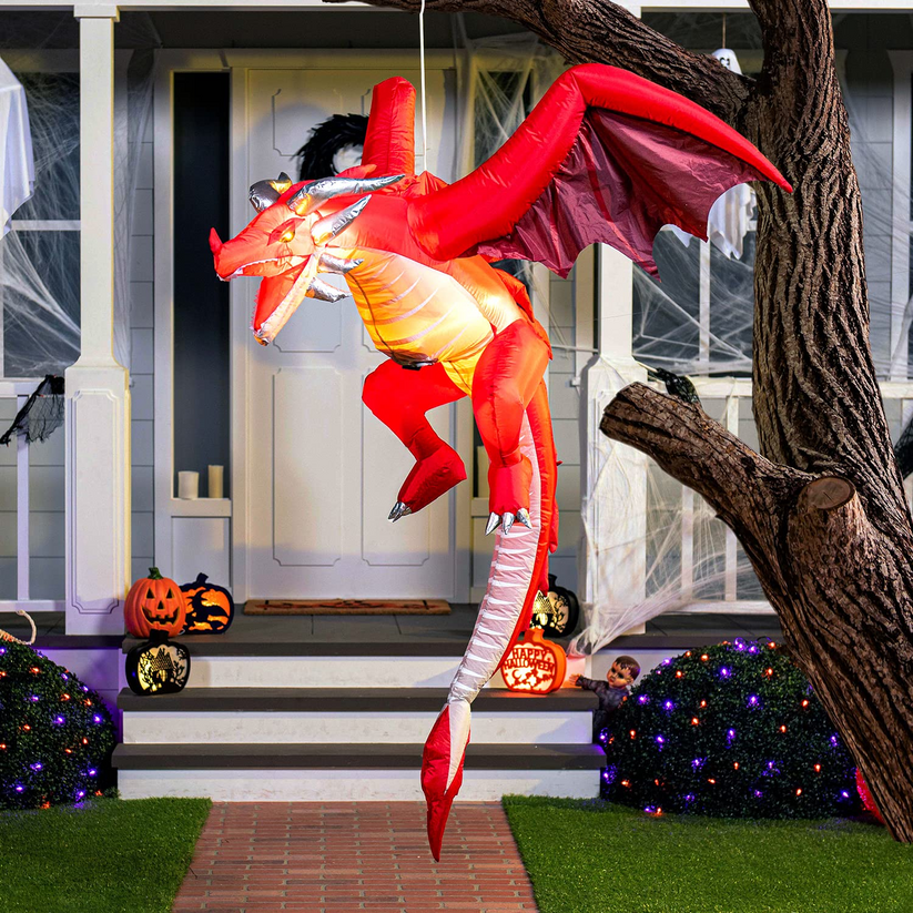TALL HANGING FLYING DRAGON INFLATABLE – JOIEDOMI