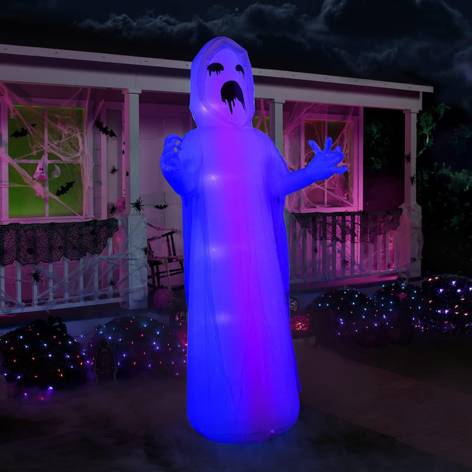 JUMBO SPOOKY SCARY HORROR GHOST INFLATABLE – Joiedomi