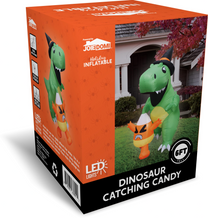 6ft Inflatable Dinosaur Catching Candy Corn - Joiedomi – JOIEDOMI